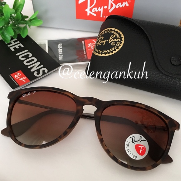 Ray-Ban | Accessories | Salerayban Erika Tortoise Polarized Rb471 ...